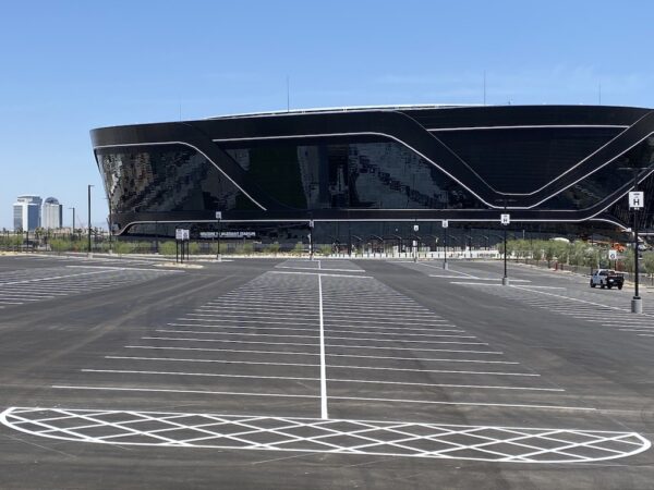 Raiders Stadium | Parking Lot Striping | Las Vegas